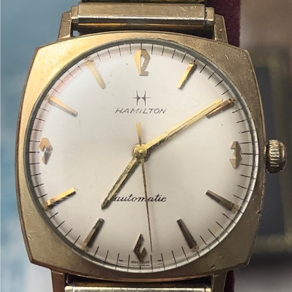 Accessories | Hamilton Electronic Mens Watch Vintage 1k Gold Filled ...